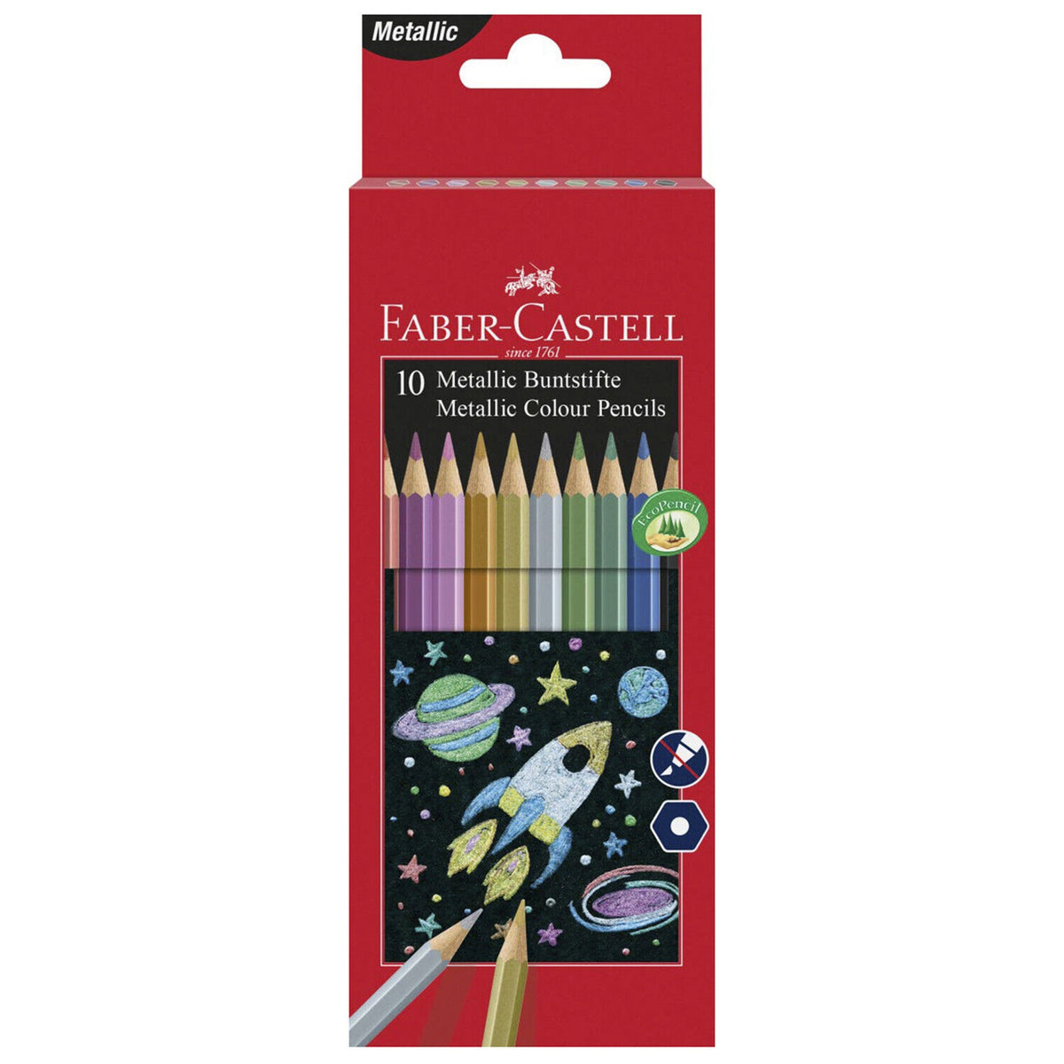 Metallic Colour Pencils - 10x – The Toybox Ironbridge
